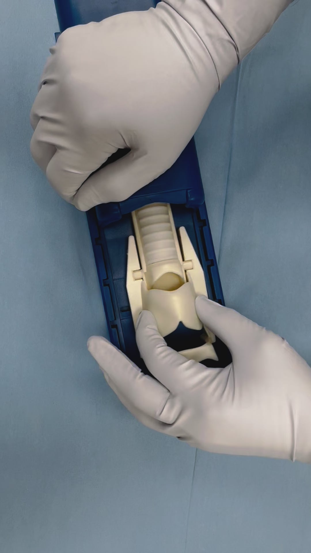 Cricalot Surgical Cric Trainer (Male & female pair, blowmolded case, 2